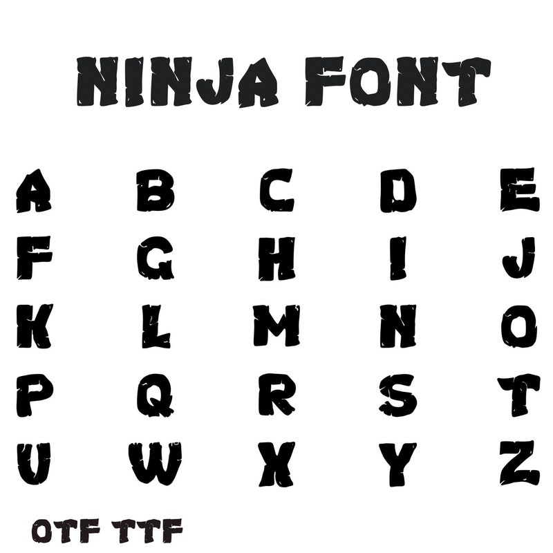 Tmnt Letters - Etsy