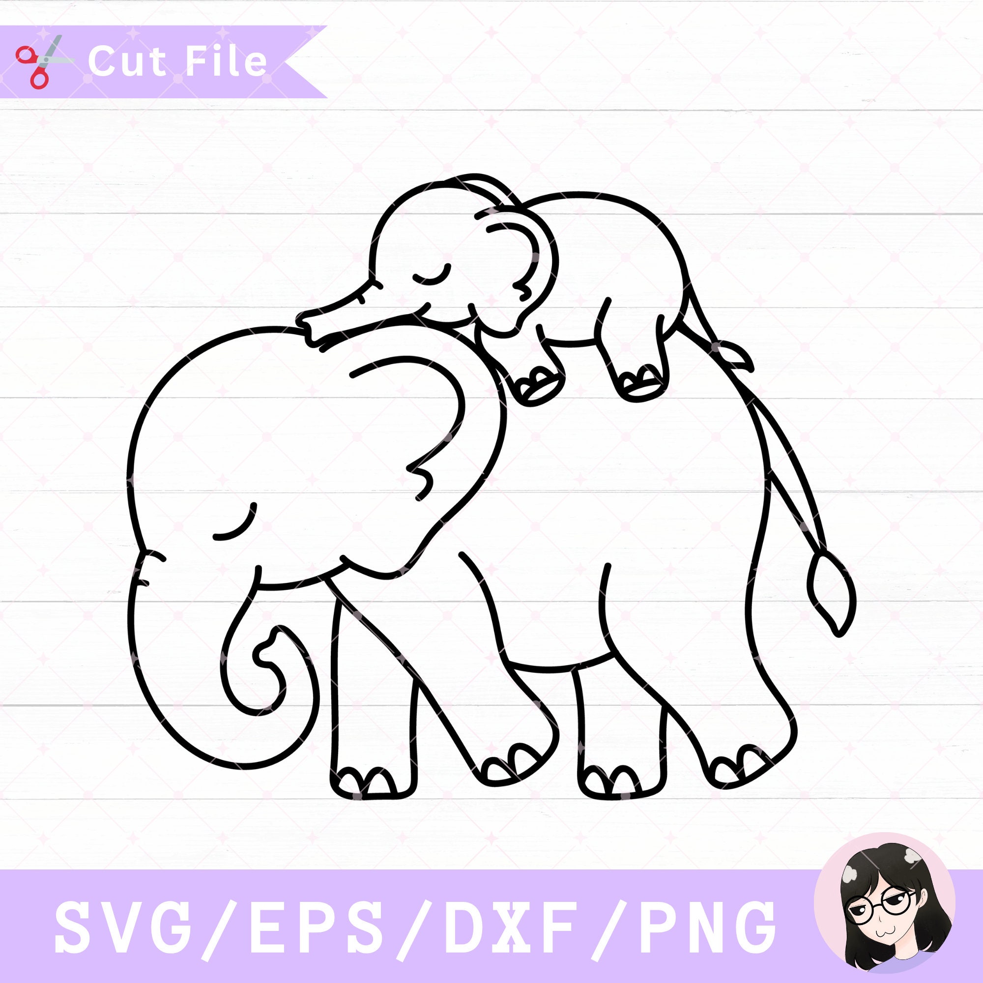Mom Baby Elephant SVG, Cute Elephant SVG, Elephant Outline Cut Files ... Mom Baby Elephant SVG, Cute Elephant SVG, Elephant Outline Cut Files ...