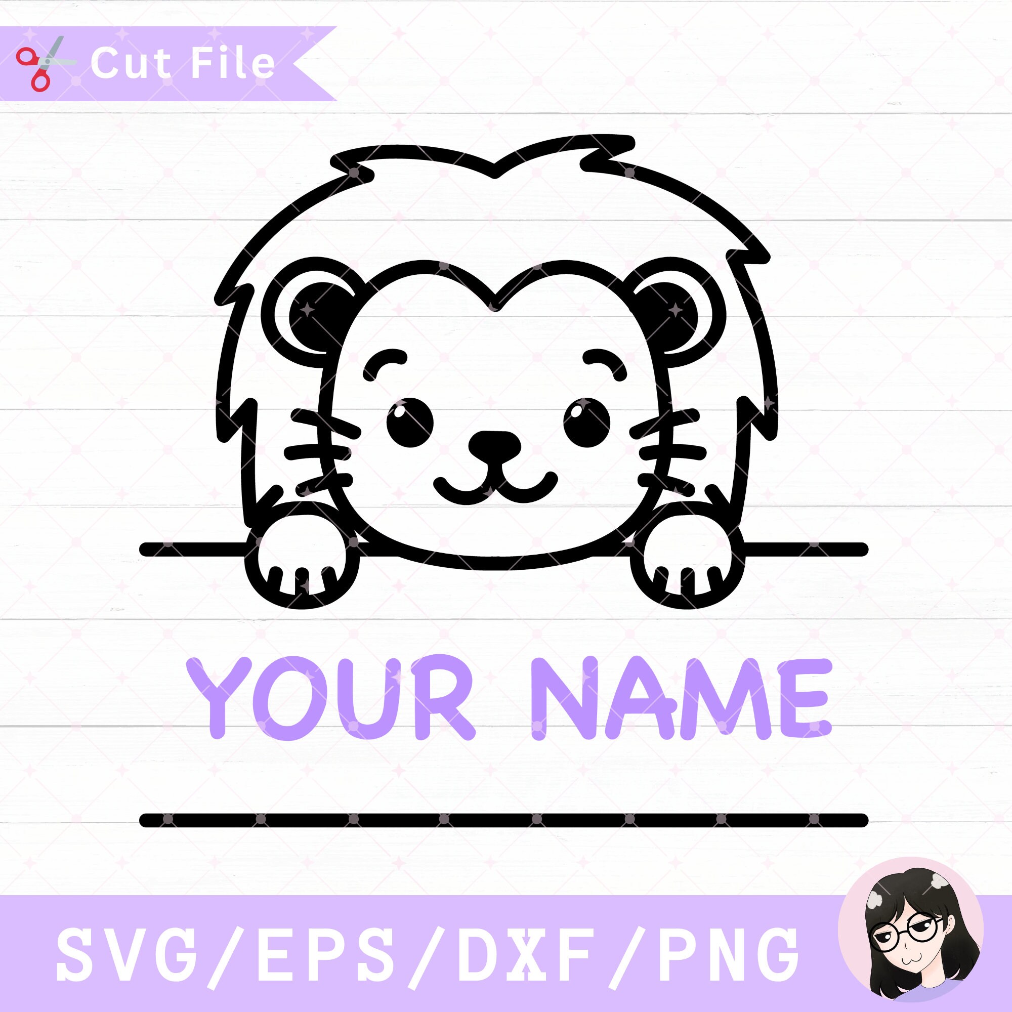 Baby Lion SVG, Cute Lion SVG, Lion Name Sige, Jungle Nursery Split ...