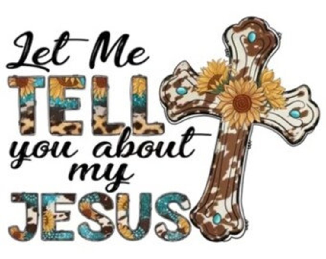 Cow Print Cross - Etsy