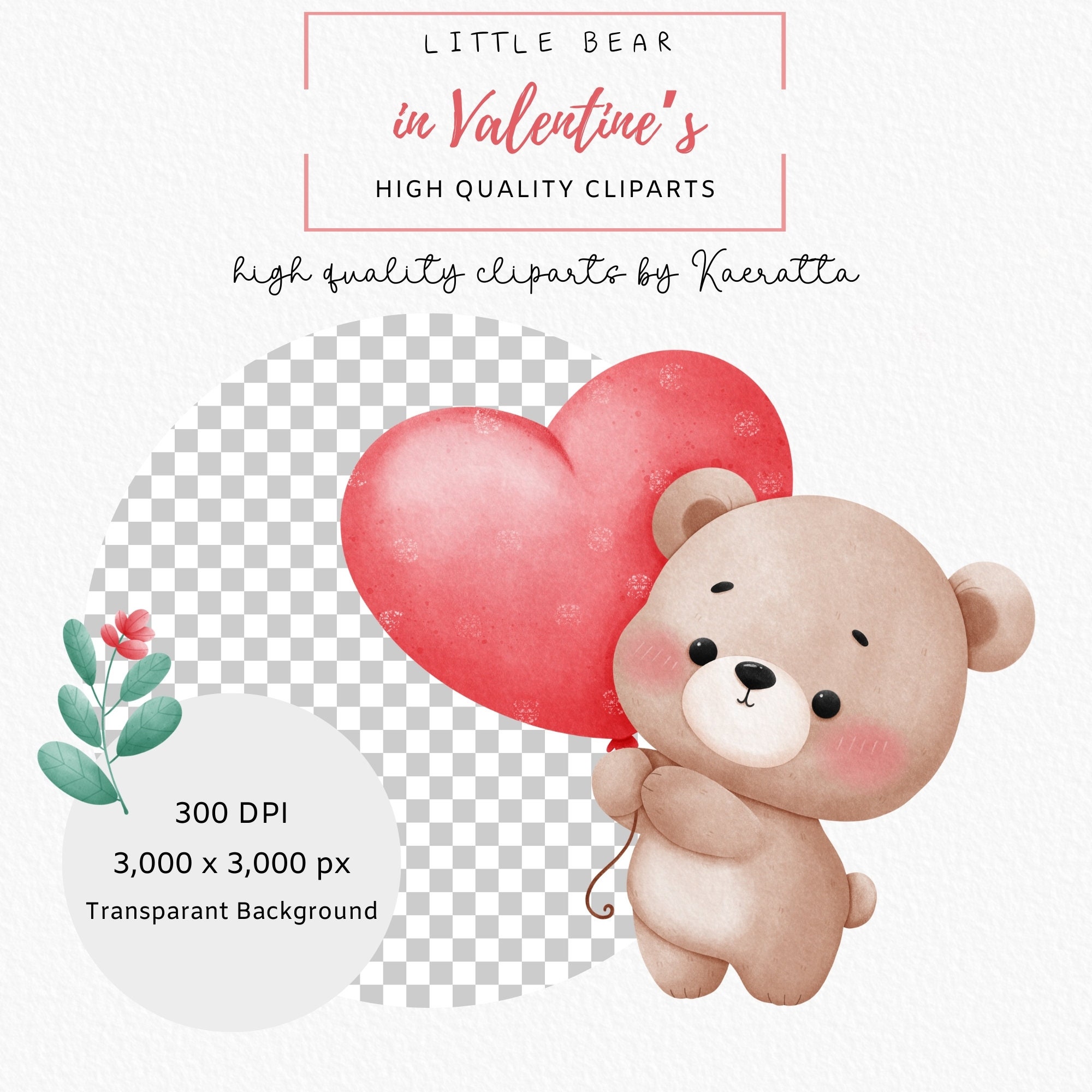 Valentine's Day Clipart Valentine Clip Art Love Clipart Cute Little ...