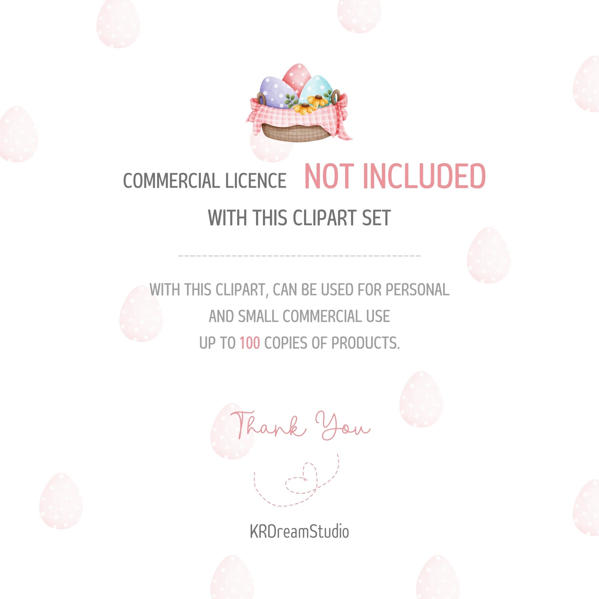 Easter Bunny Watercolor Clipart, Spring Easter Eggs Digital Download ...