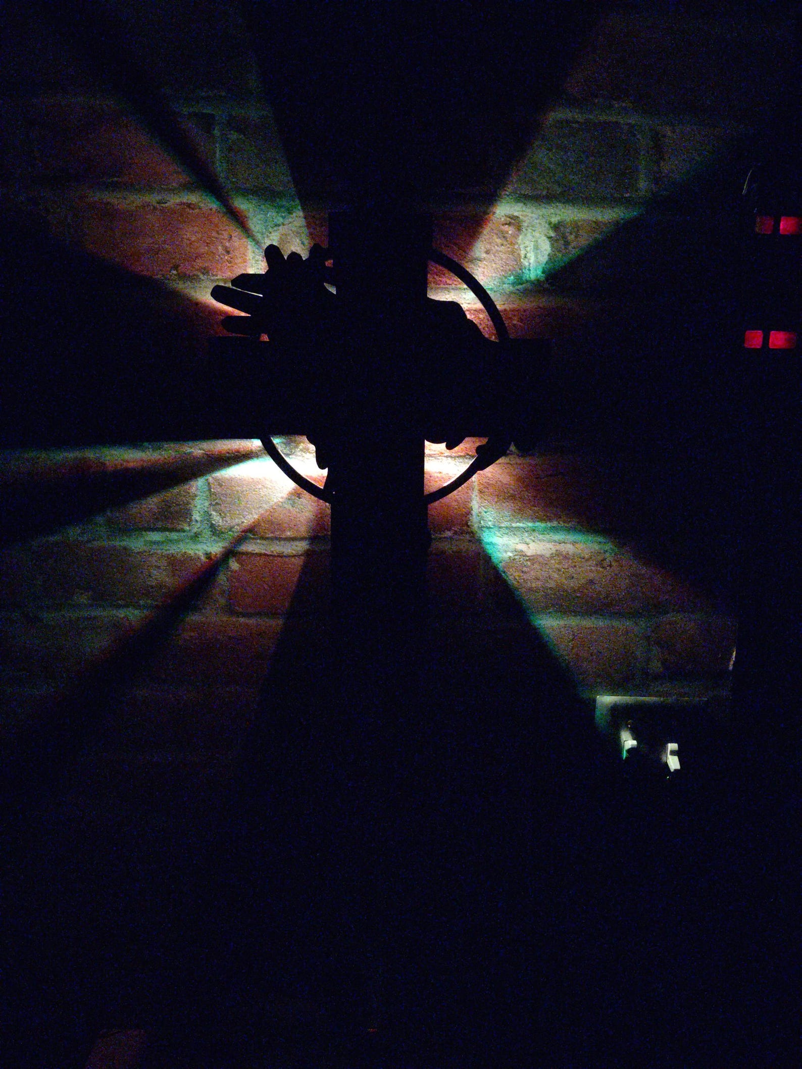 LED Backlit Red Cedar Crucifix - Crown of Thorns Art Decor - Etsy