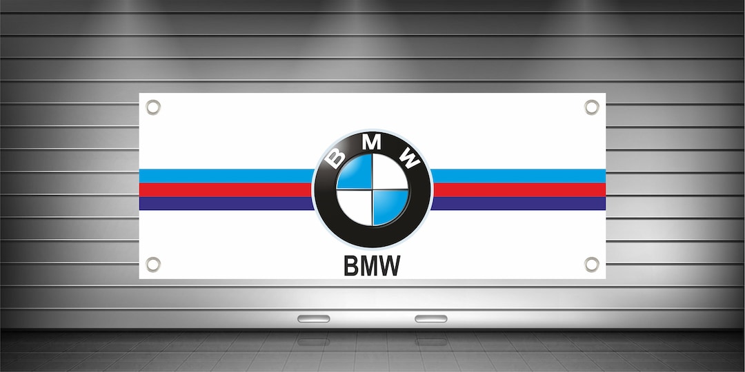 BMW Logo Banner Vinyl Garage Signoffice or Showroom Flag - Etsy