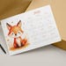 2026 Fox Calendar for Kids Cute Printable Wall Art Woodland Nursery ...