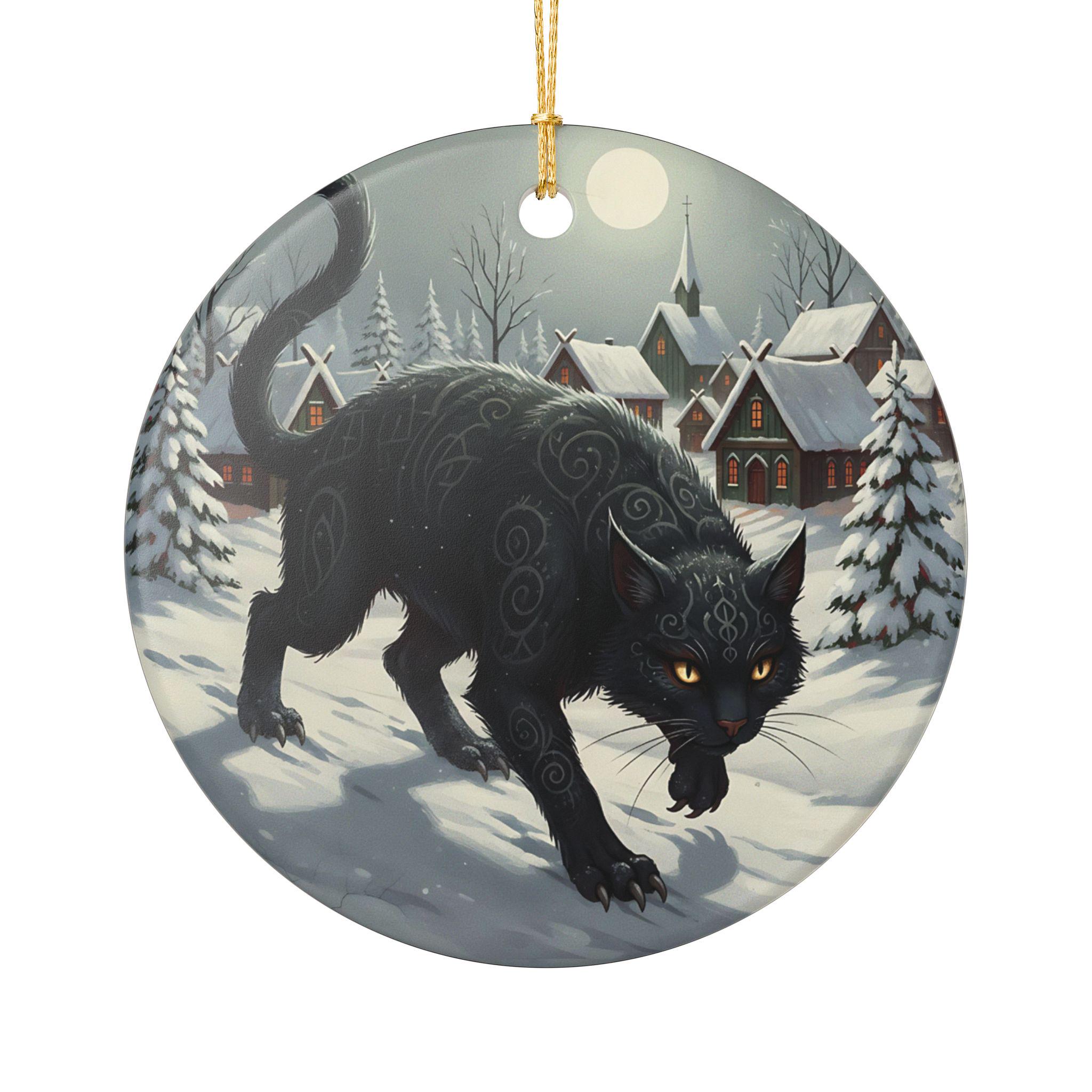 Dark Winter Legends Ornaments – Krampus, Frau Perchta, Yule Cat ...