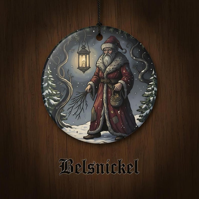 Dark Winter Legends Ornaments – Krampus, Frau Perchta, Yule Cat ...