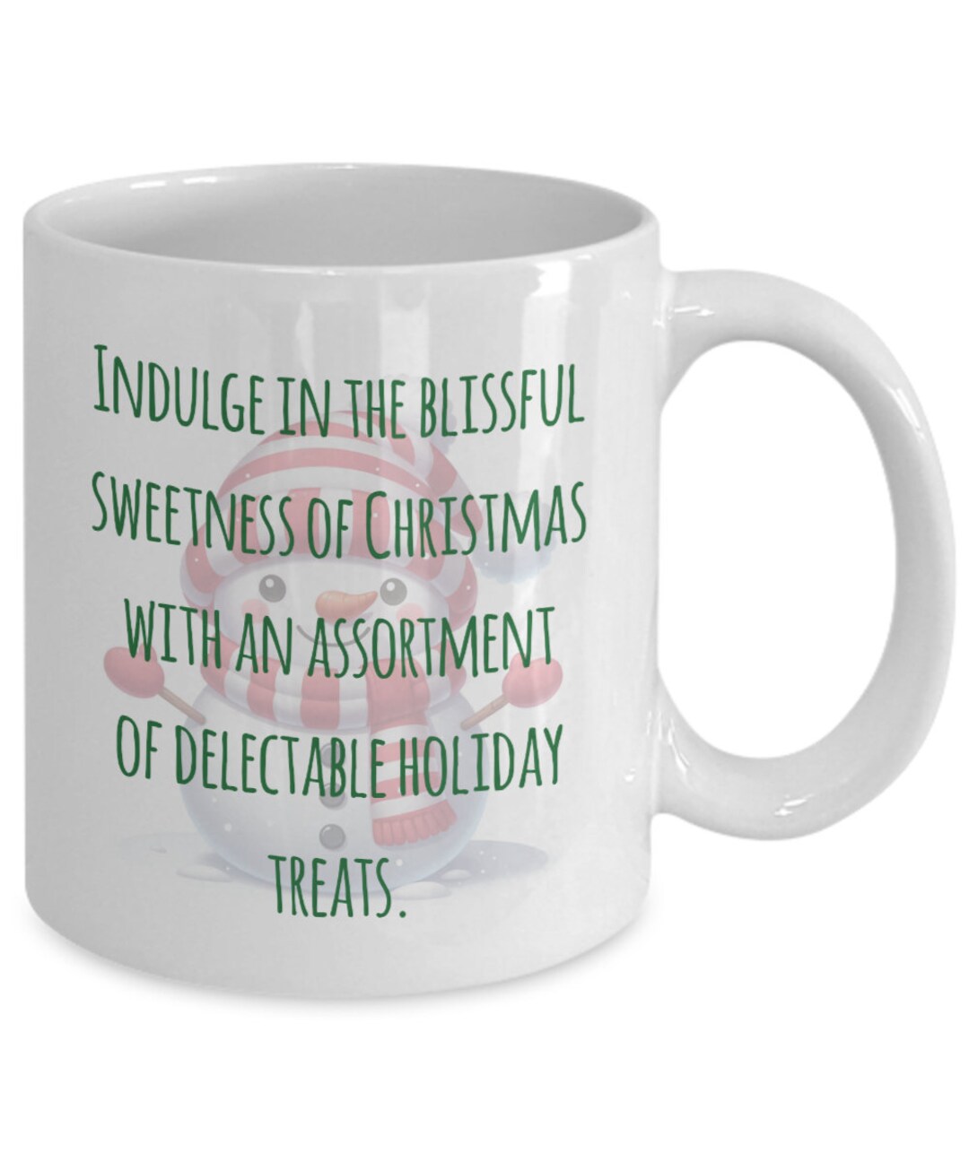 Christmas Sweets and Treats Classic Coffee Mug Indulge in the - Etsy