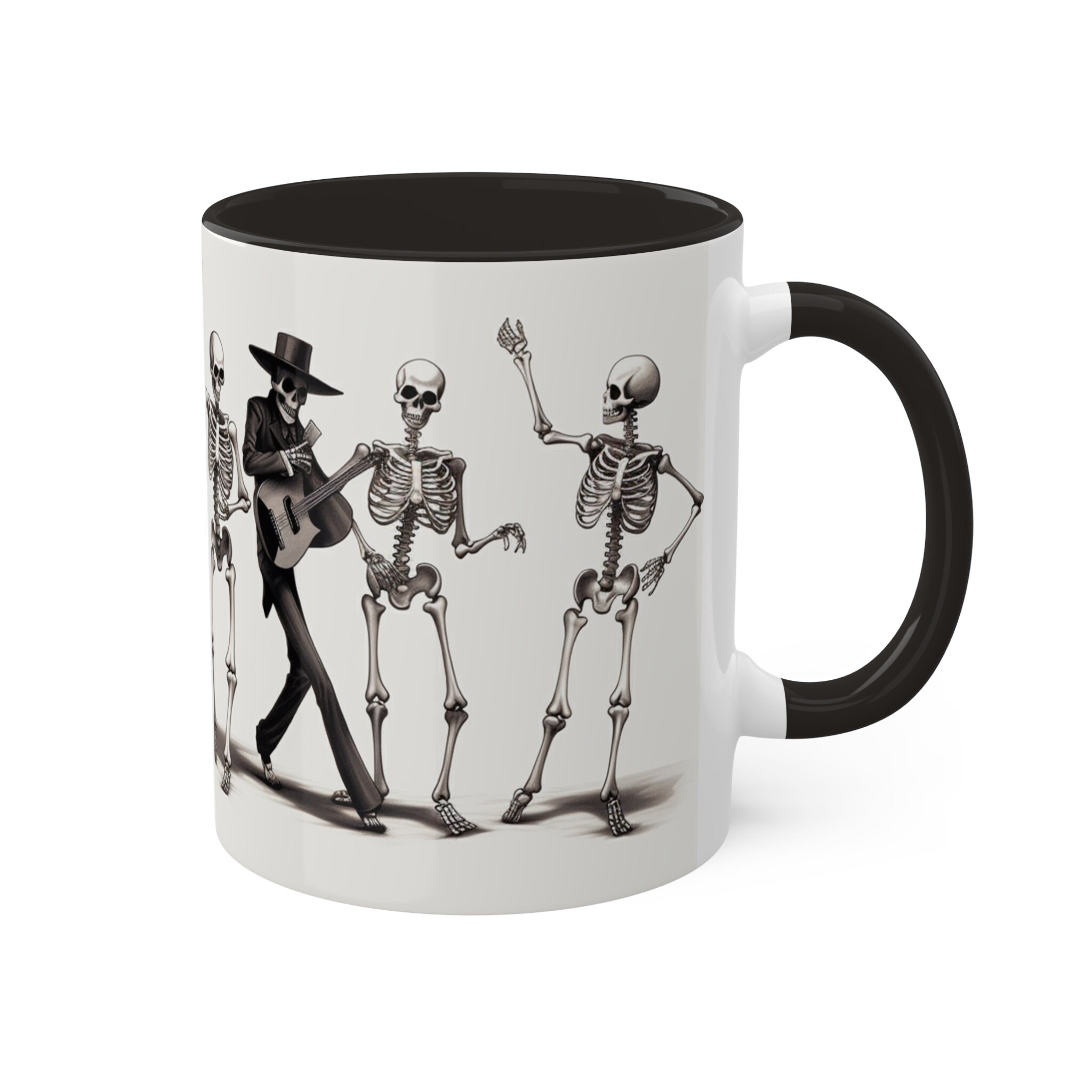 Dancing Skeleton Coffee Mug - Halloween Mug - Mug for Women - Halloween ...