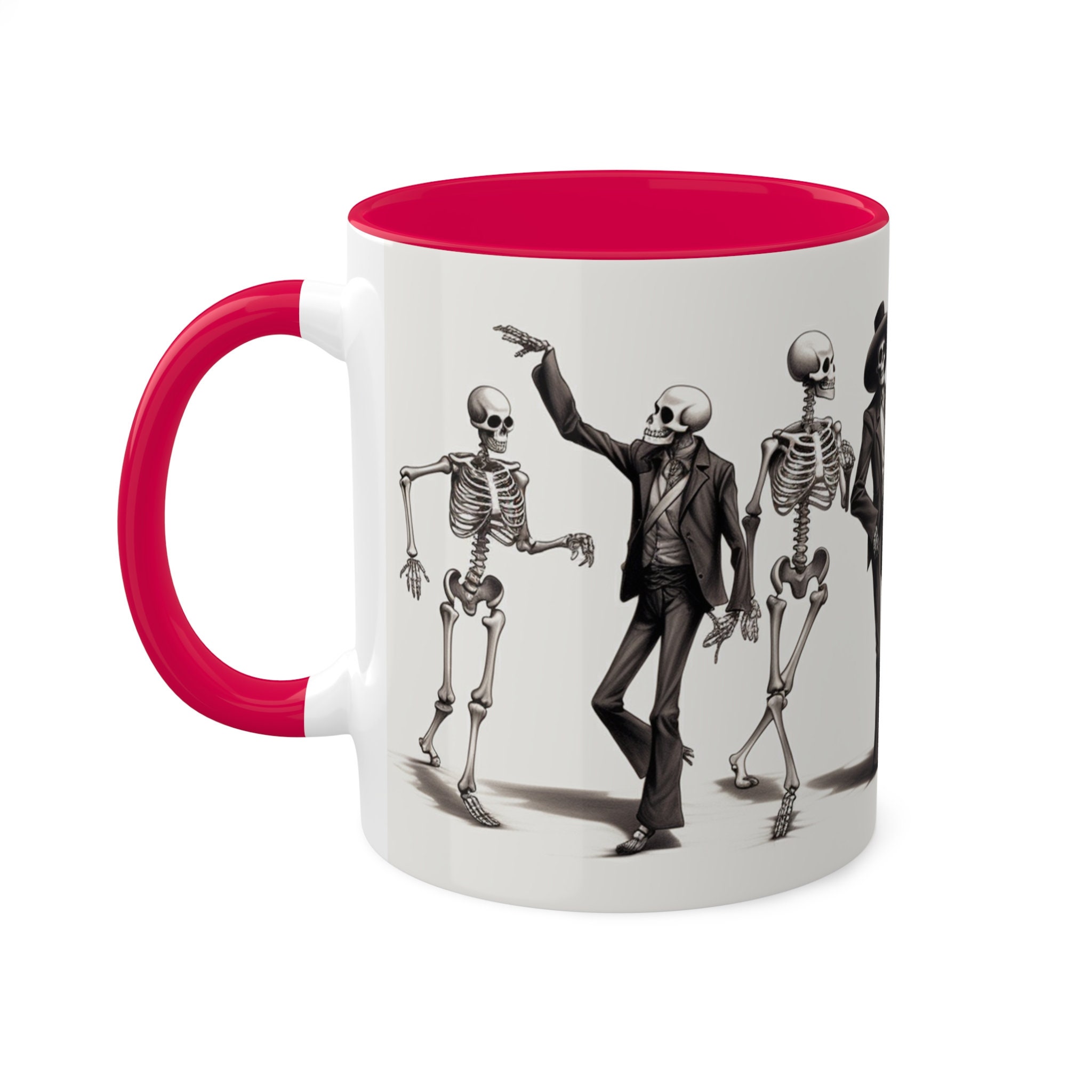 Dancing Skeleton Coffee Mug - Halloween Mug - Mug for Women - Halloween ...