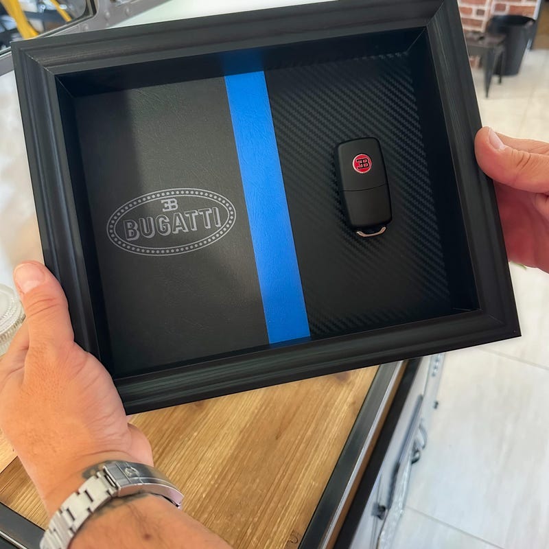 Bugatti car key - Etsy.de