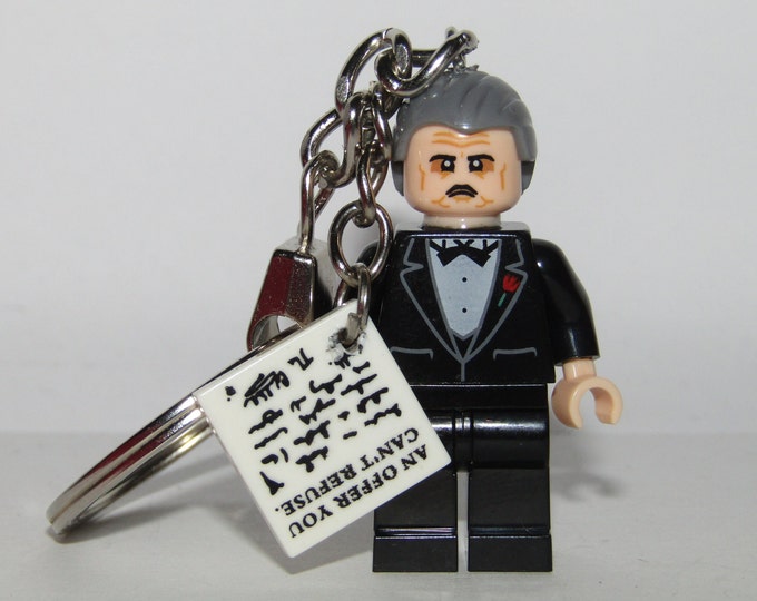 Custom Made Tv/movie Themed Minifigure Keyring Handmade and Present Box ...