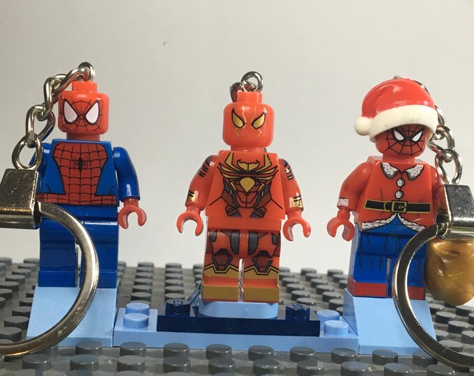Spiderman Keychain - Etsy