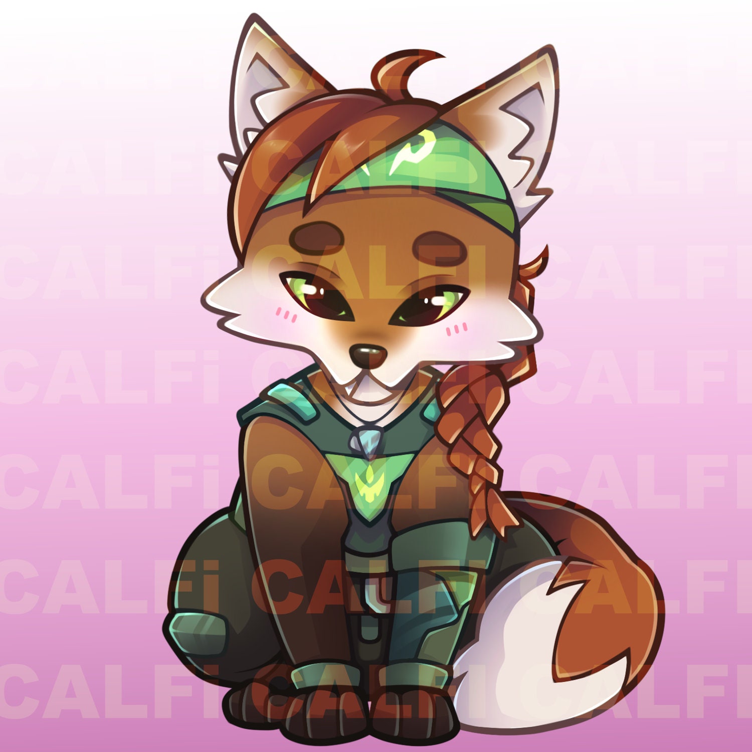 Skye Cute Fox Pngtuber Valorant for Twitch, Youtube, Discord, Kick ...