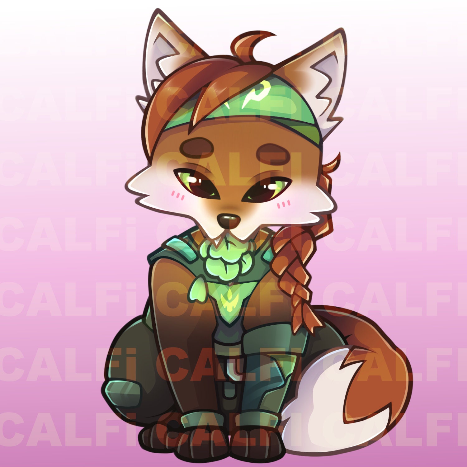Skye Cute Fox Pngtuber Valorant for Twitch, Youtube, Discord, Kick ...