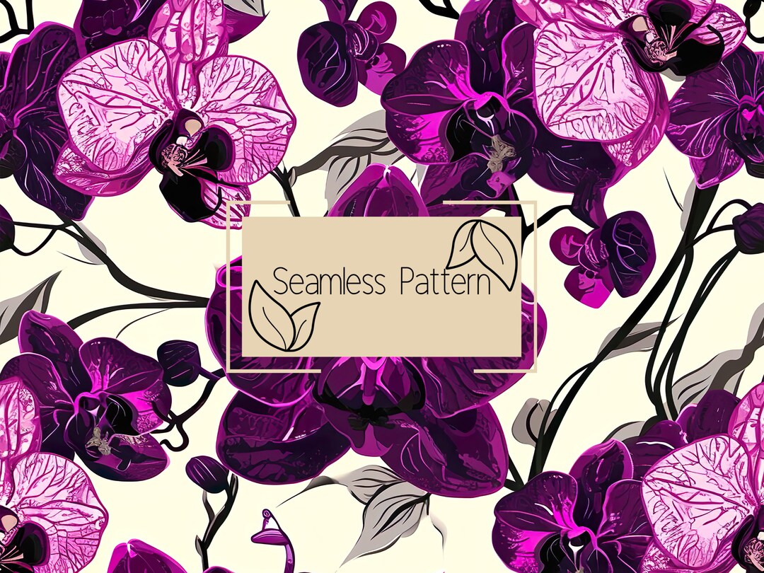 Floral Seamless Pattern | Digital Paper | Seamless Pattern | Repeating ...
