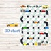 Race Car Reward Chart Printable Race Car Driver Sticker Good Behavior ...