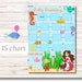Ocean Potty Training Chart Under the Sea Printable Learning Fish Chart ...