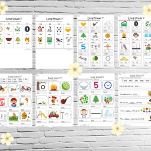 Long Vowel I Worksheet Magic E Phonics Practice Actvities Printables ...