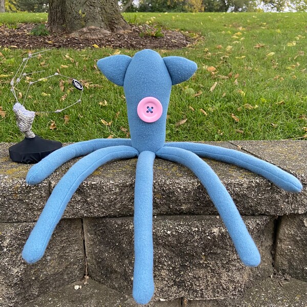 Squid Plush Toy - Etsy