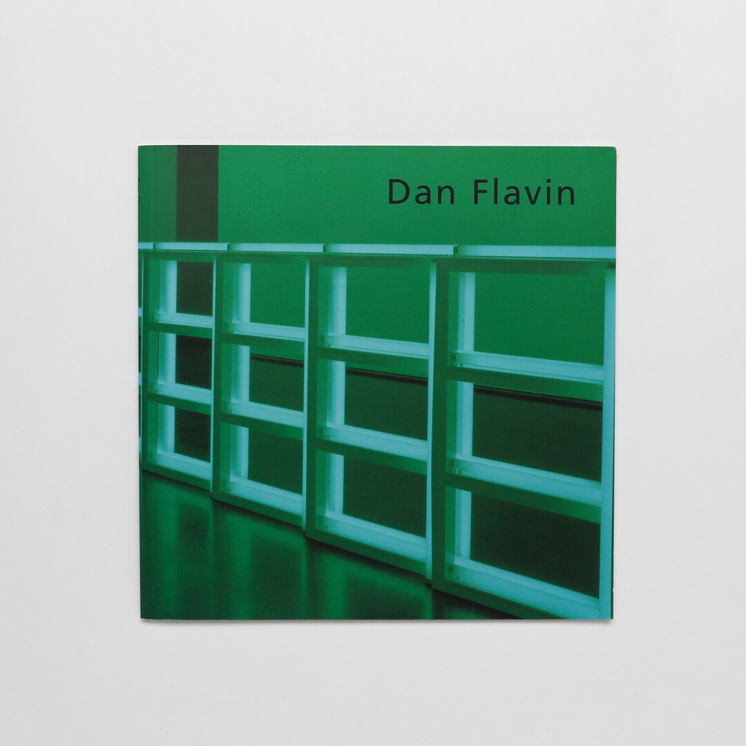 Dan Flavin - Vintage Coffee Table Book, MCM Decor, Apartment Decor ...
