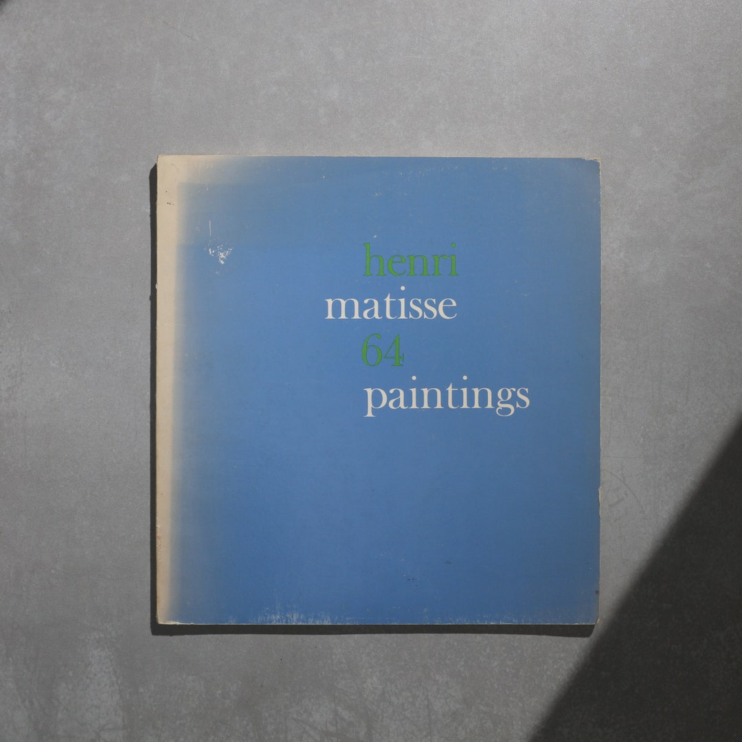 Henri Matisse 64 Paintings Vintage Coffee Table Book, MCM Decor ...