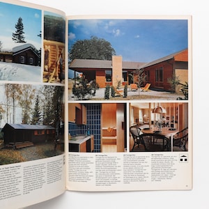 Architecture From Scandinavia Vintage Coffee Table Book, MCM Decor ...
