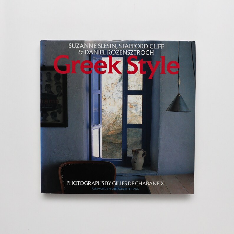 Greek Style - Vintage Coffee Table Book, MCM Decor, Apartment Decor ...