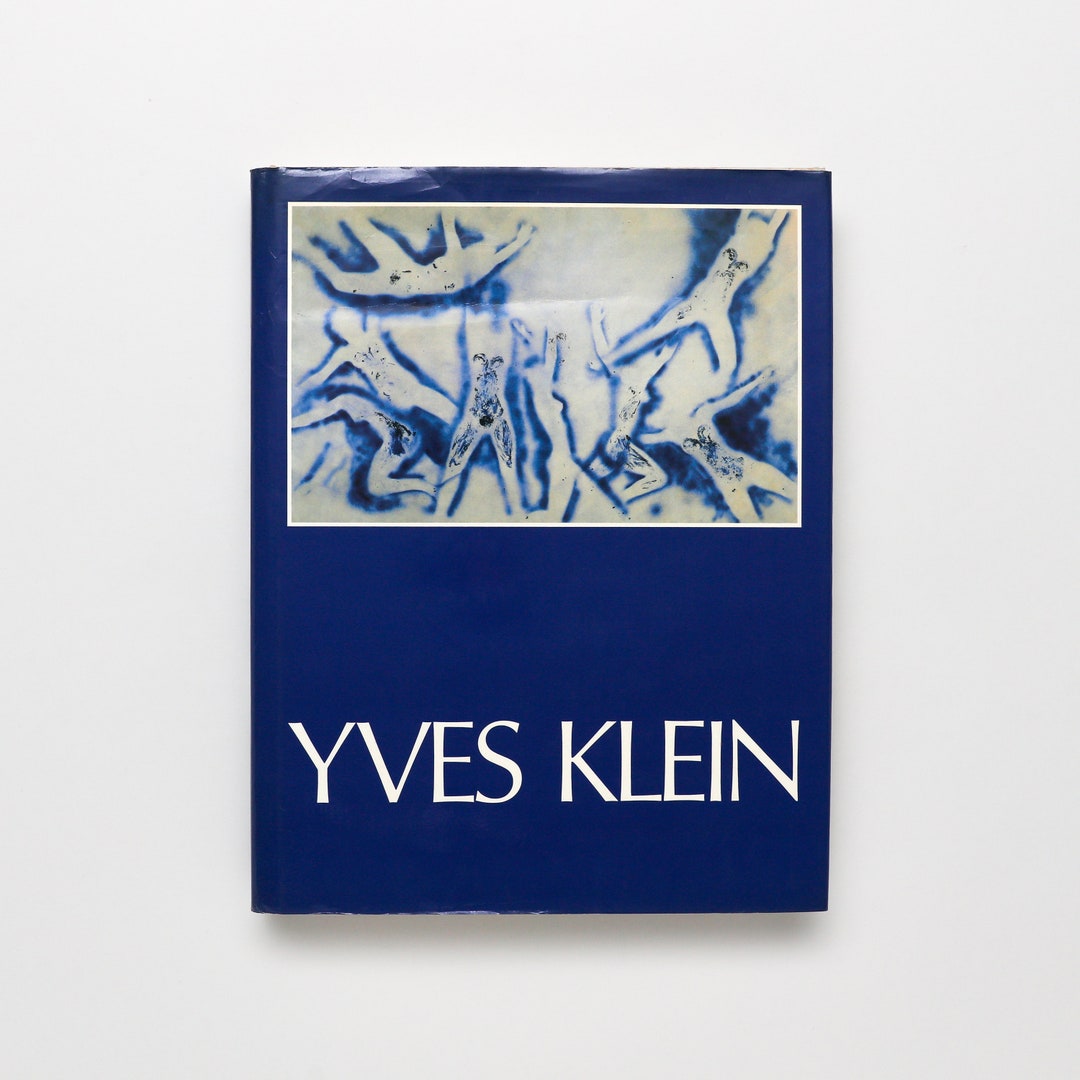 Yves Klein - Vintage Coffee Table Book, MCM Decor, Apartment Decor ...