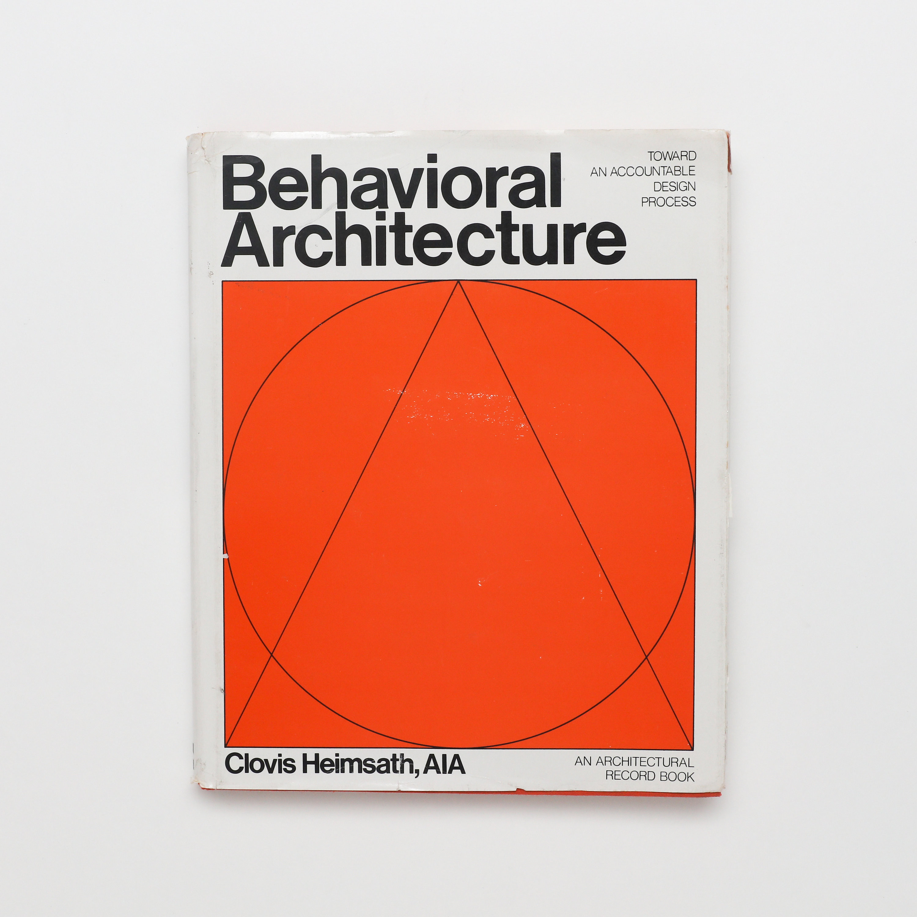 Behavioral Architecture Vintage Coffee Table Book, MCM Decor, Apartment ...