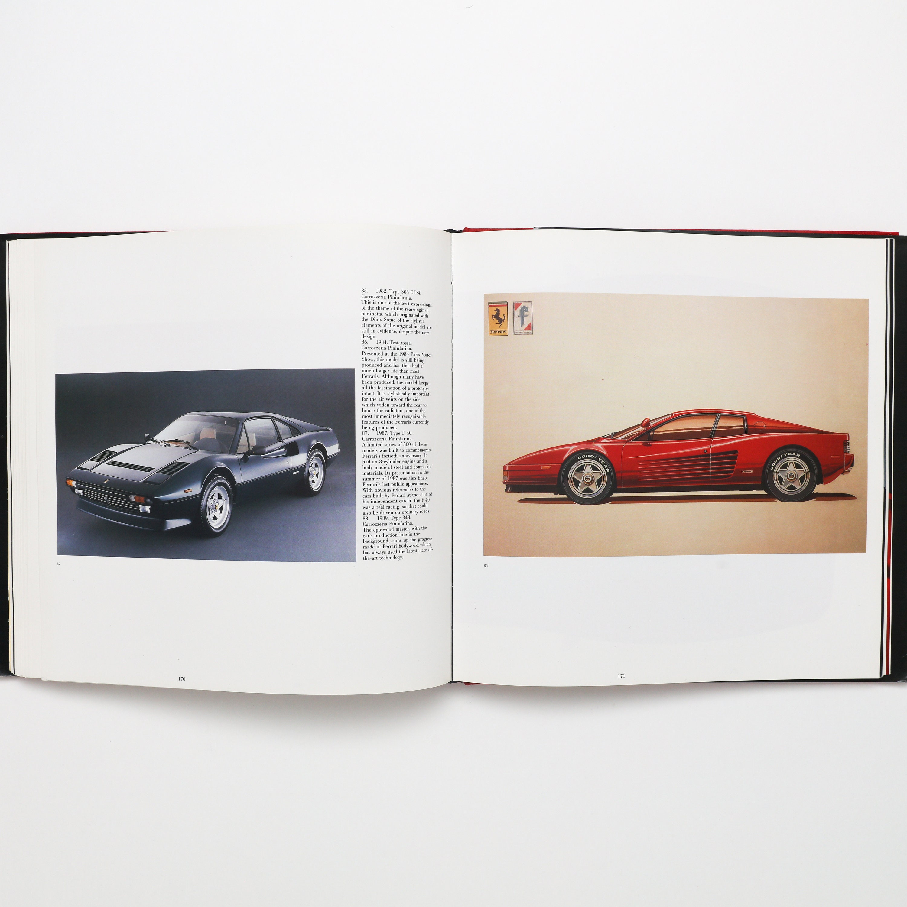 Ferrari, Design of A Legend Vintage Coffee Table Book, MCM Decor ...