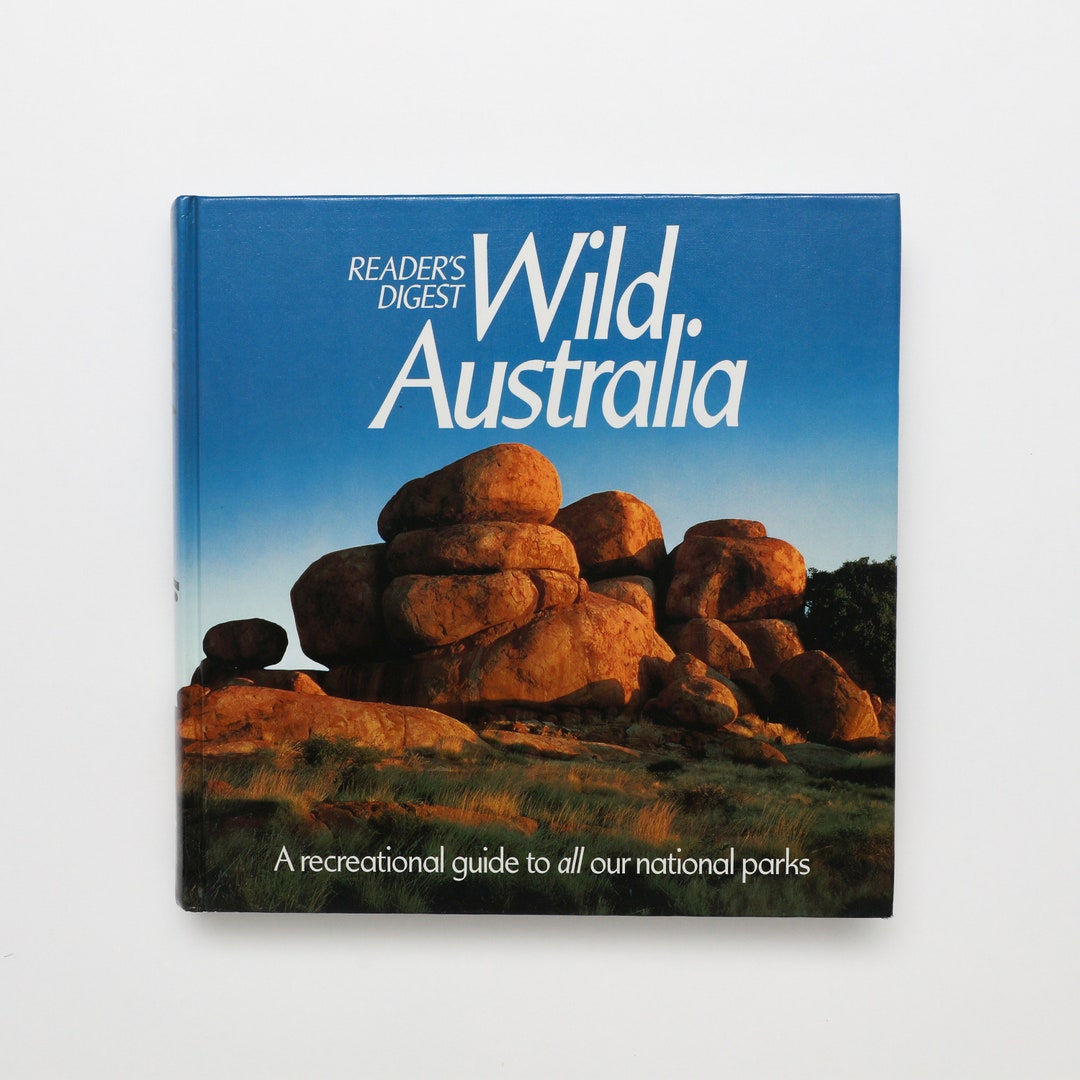 Wild Australia - Vintage Coffee Table Book, MCM Decor, Apartment Decor ...