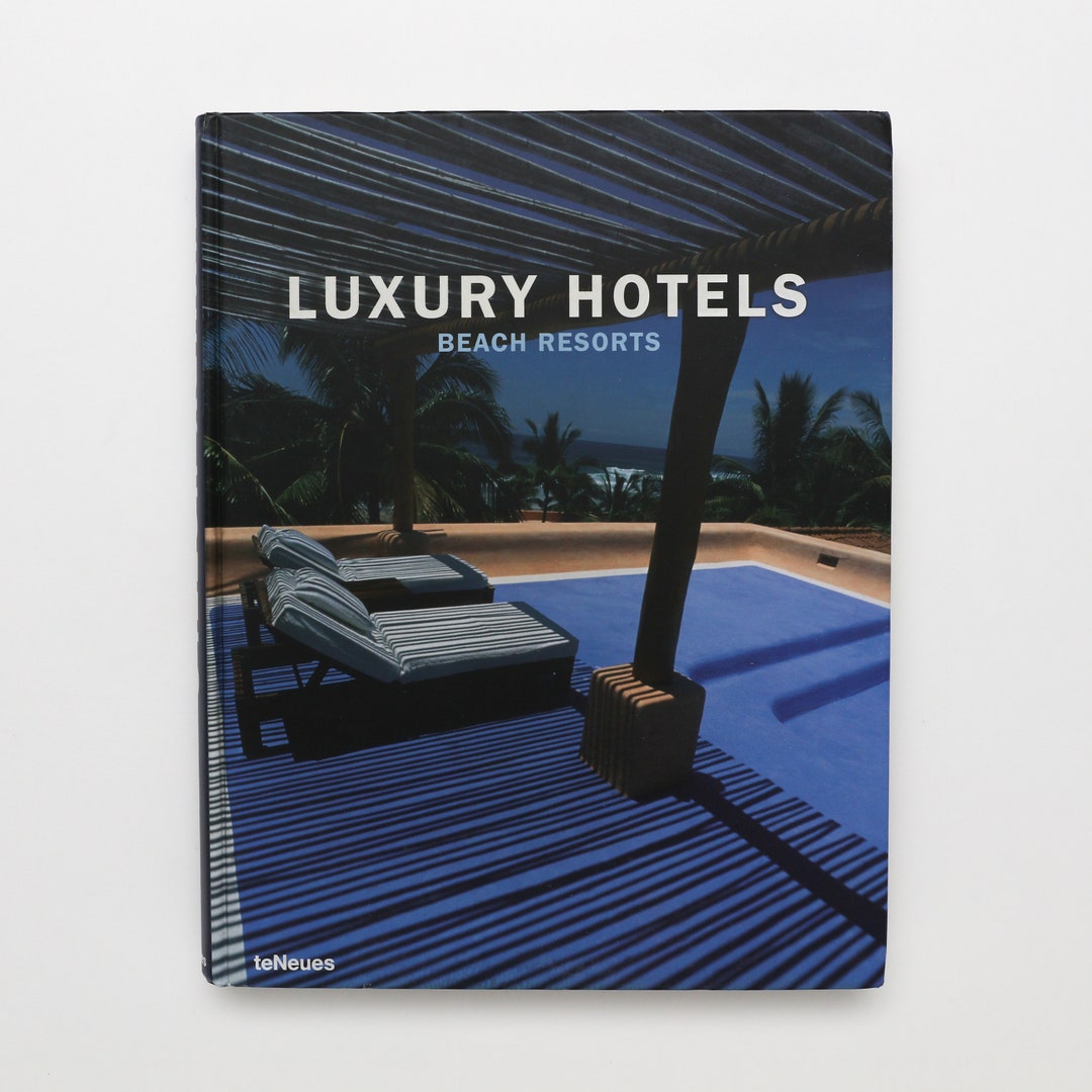 Luxury Hotels, Beach Resorts - Vintage Coffee Table Book, MCM Decor ...