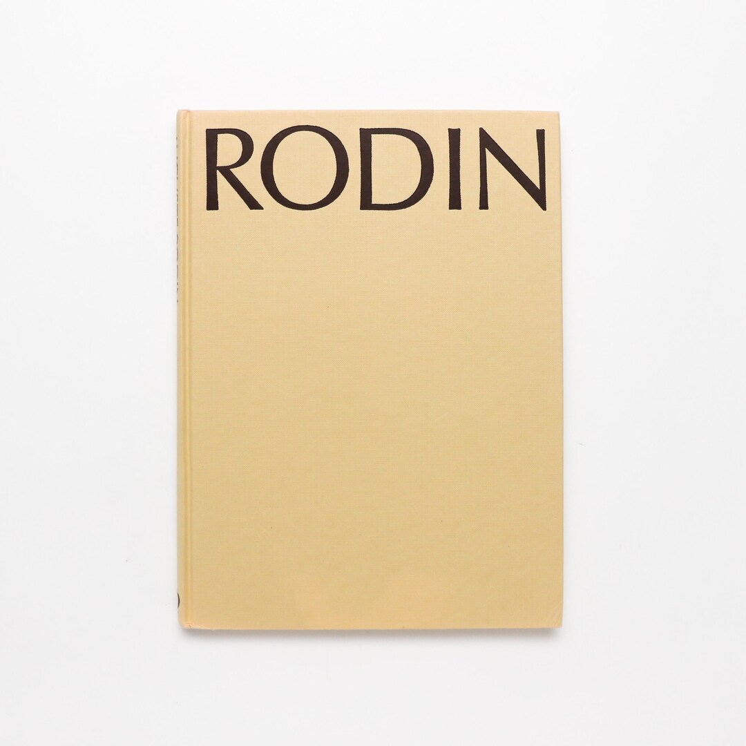 Rodin - Vintage Coffee Table Book, MCM Decor, Apartment Decor, Table ...