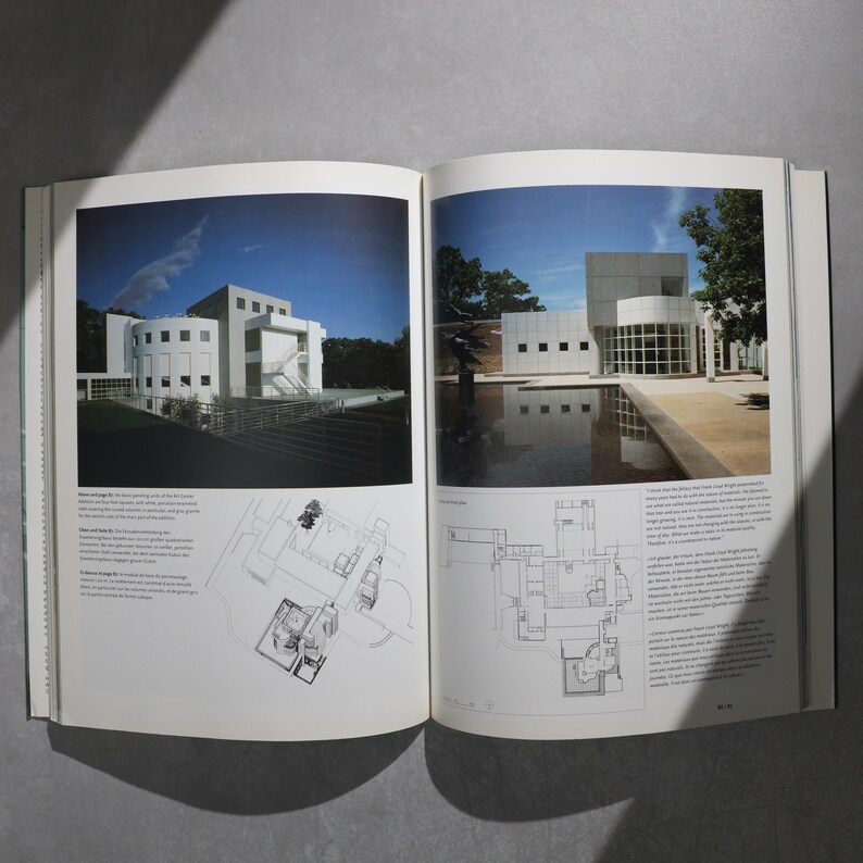 Richard Meier Vintage Coffee Table Book MCM Decor - Etsy