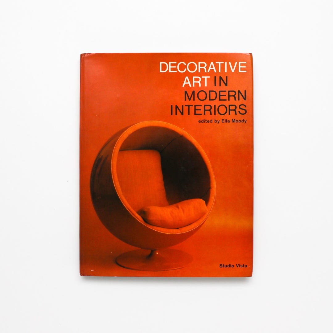 Decorative Art in Modern Interiors 67/68 - Vintage Coffee Table Book ...