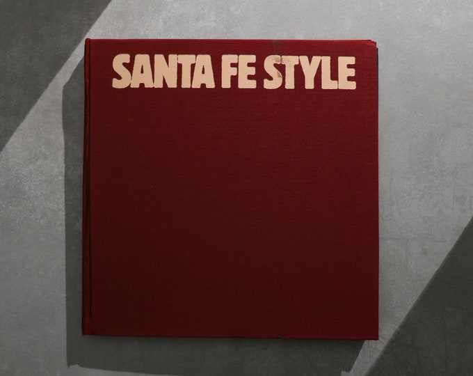 Santa Fe Style - Vintage Coffee Table Book, MCM Decor, Apartment Decor ...
