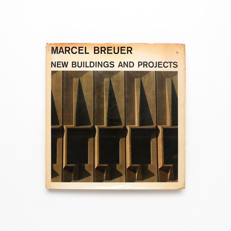Marcel Breuer - Vintage Coffee Table Book, MCM Decor, Apartment Decor ...