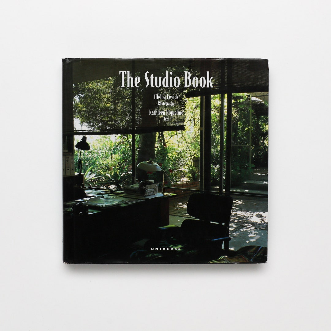 The Studio Book - Vintage Coffee Table Book, MCM Decor, Apartment Decor ...