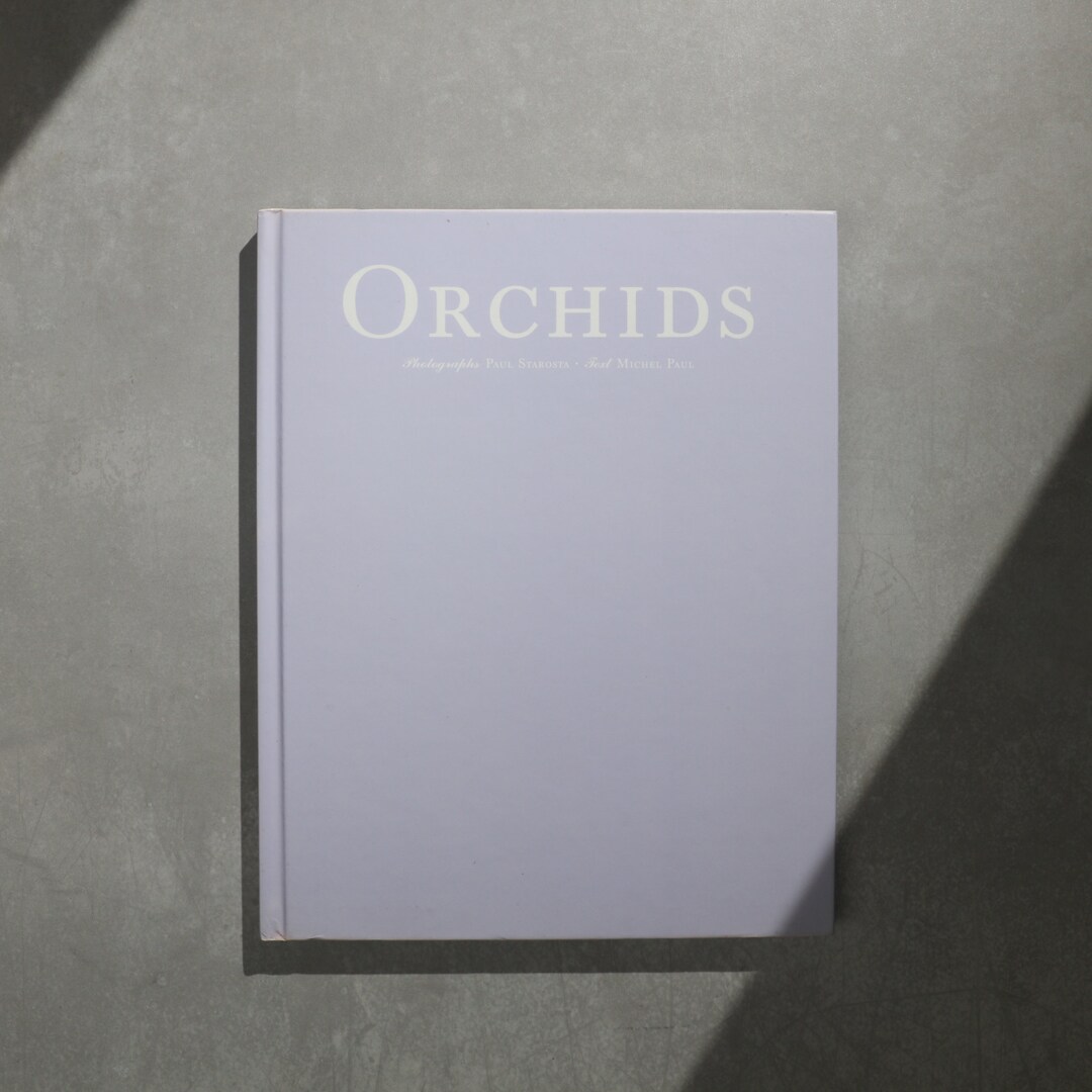 Orchids - Flower Book, Vintage Coffee Table Book, MCM Decor, Apartment ...