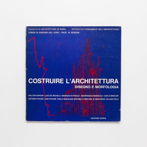 Costruire L’architettura - Vintage Coffee Table Book, MCM Decor ...