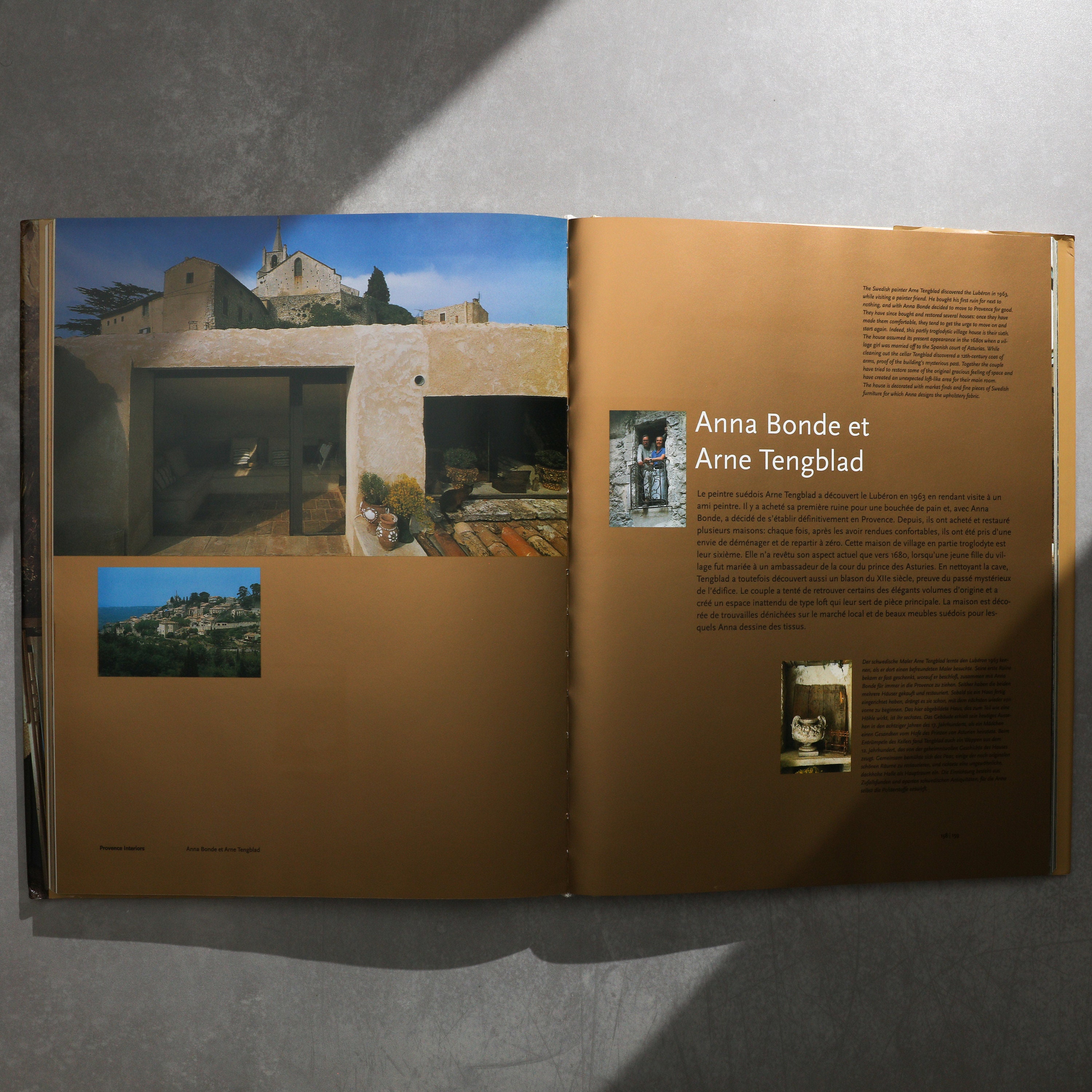 Provence Interiors Vintage Coffee Table Book, MCM Decor, Apartment ...