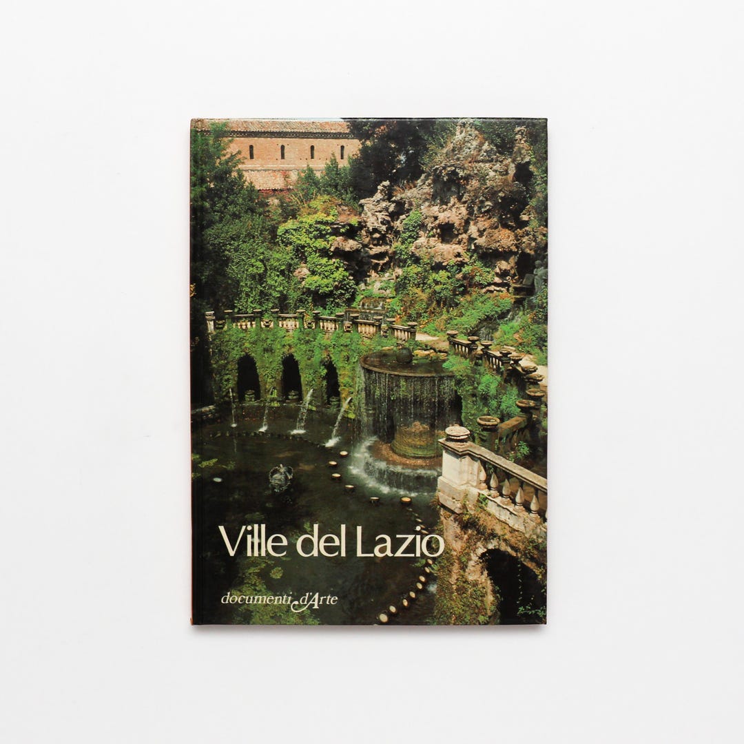 Ville Del Lazio - Vintage Coffee Table Book, MCM Decor, Apartment Decor ...