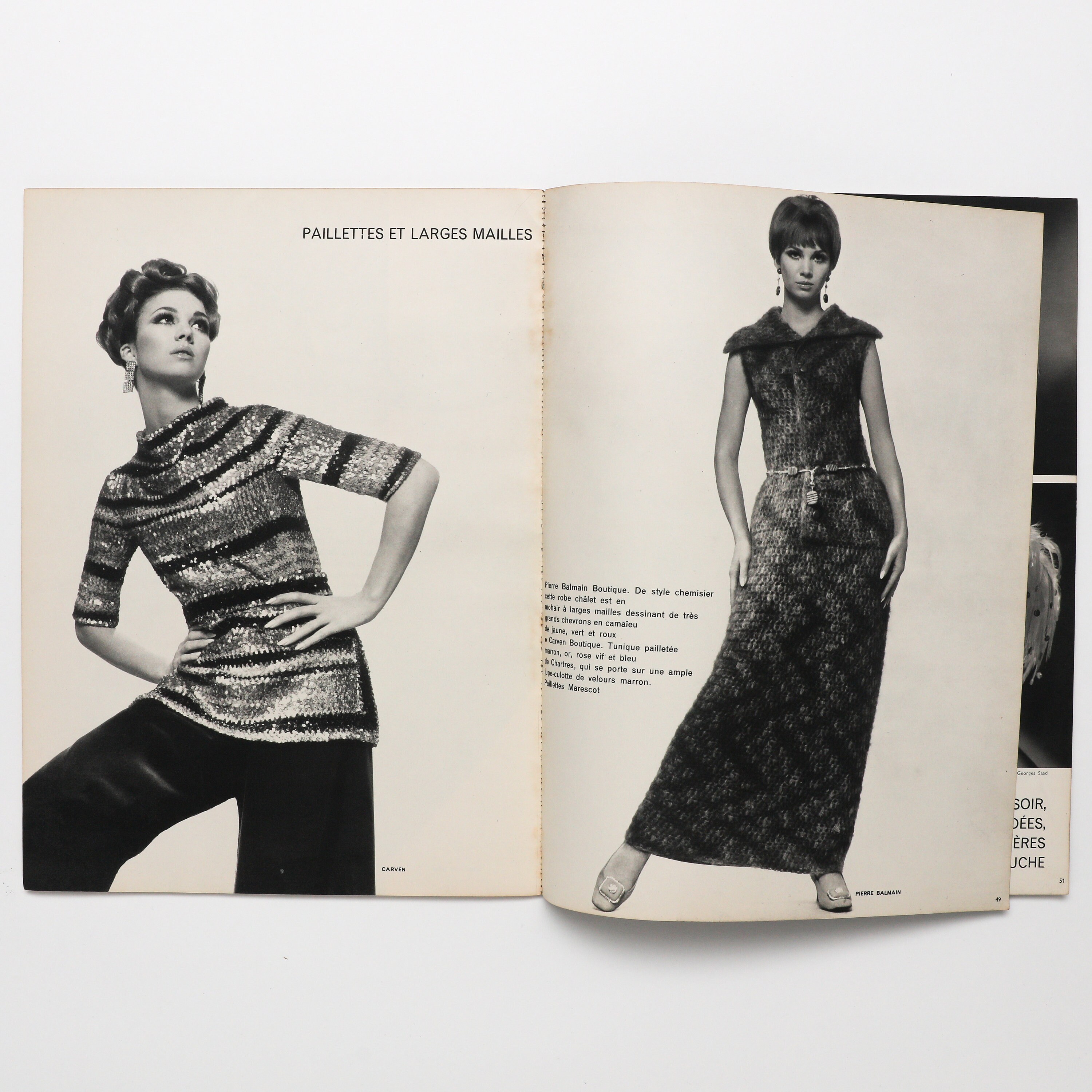 L'art Et La Mode, December 1967 - Vintage Fashion Magazine, Coffee ...