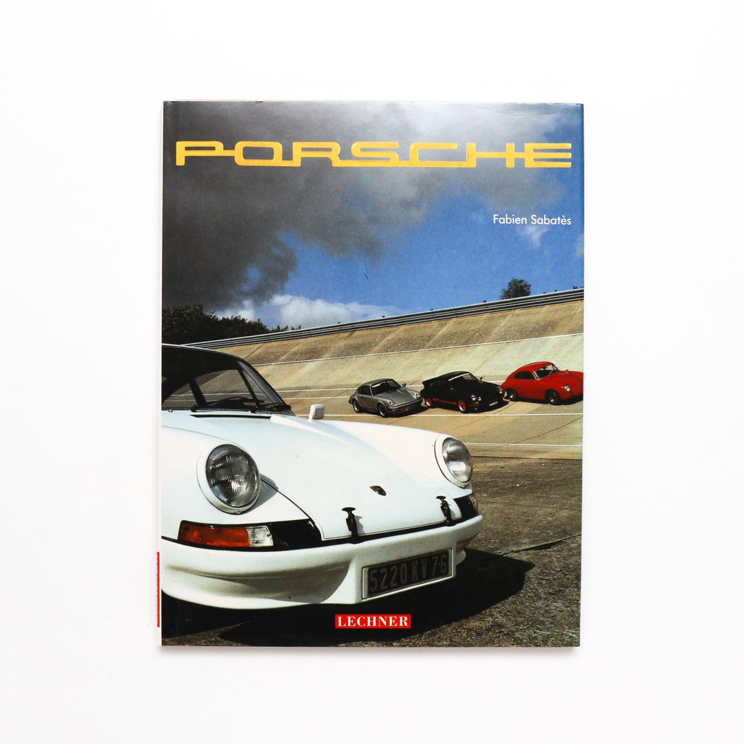 Porsche - Vintage Coffee Table Car Book - Etsy