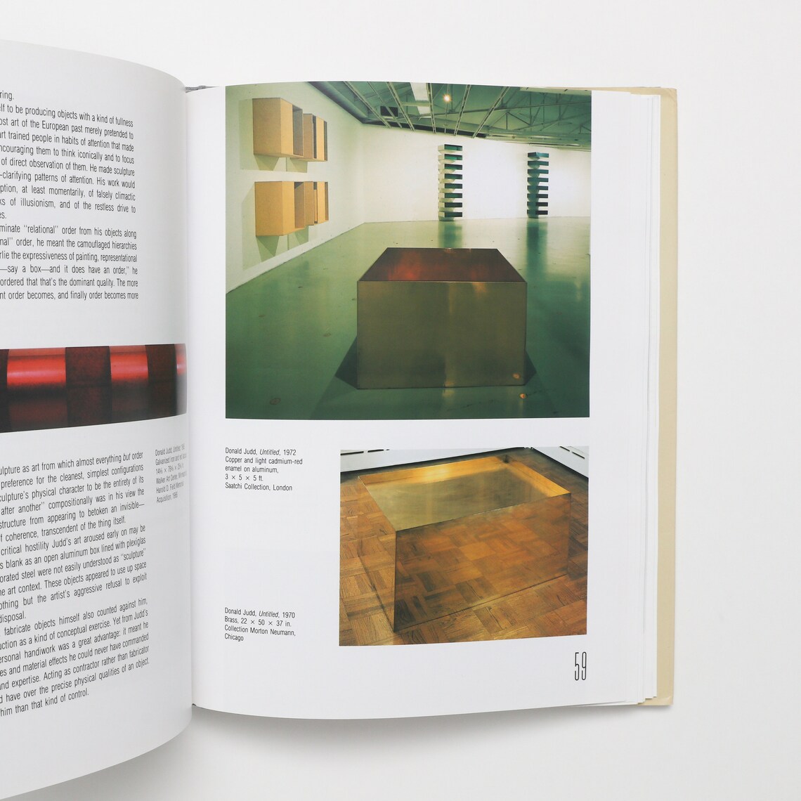 Minimalism Vintage Coffee Table Book, MCM Decor, Apartment Decor, Table ...