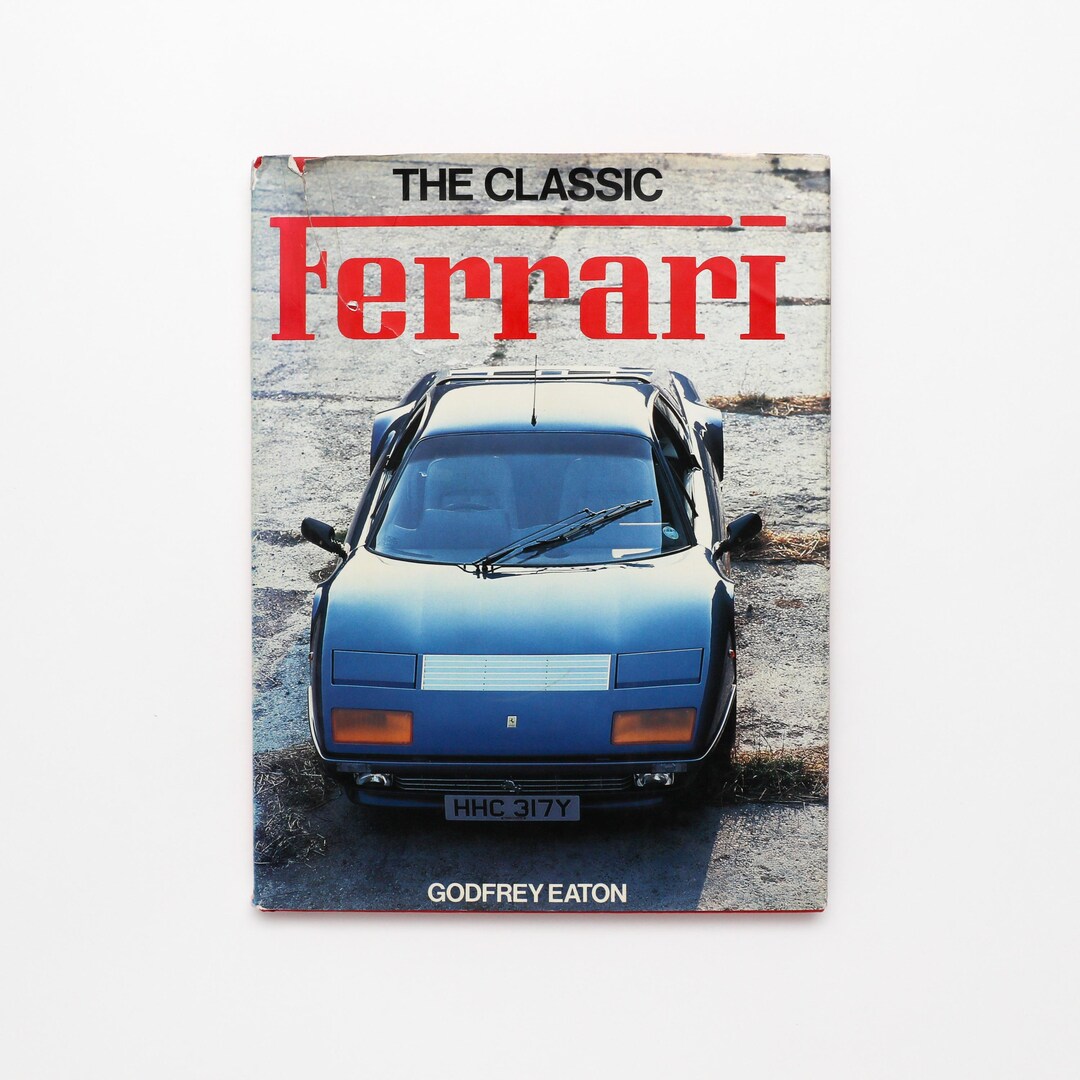 The Classic Ferrari Vintage Coffee Table Book, MCM Decor, Apartment ...
