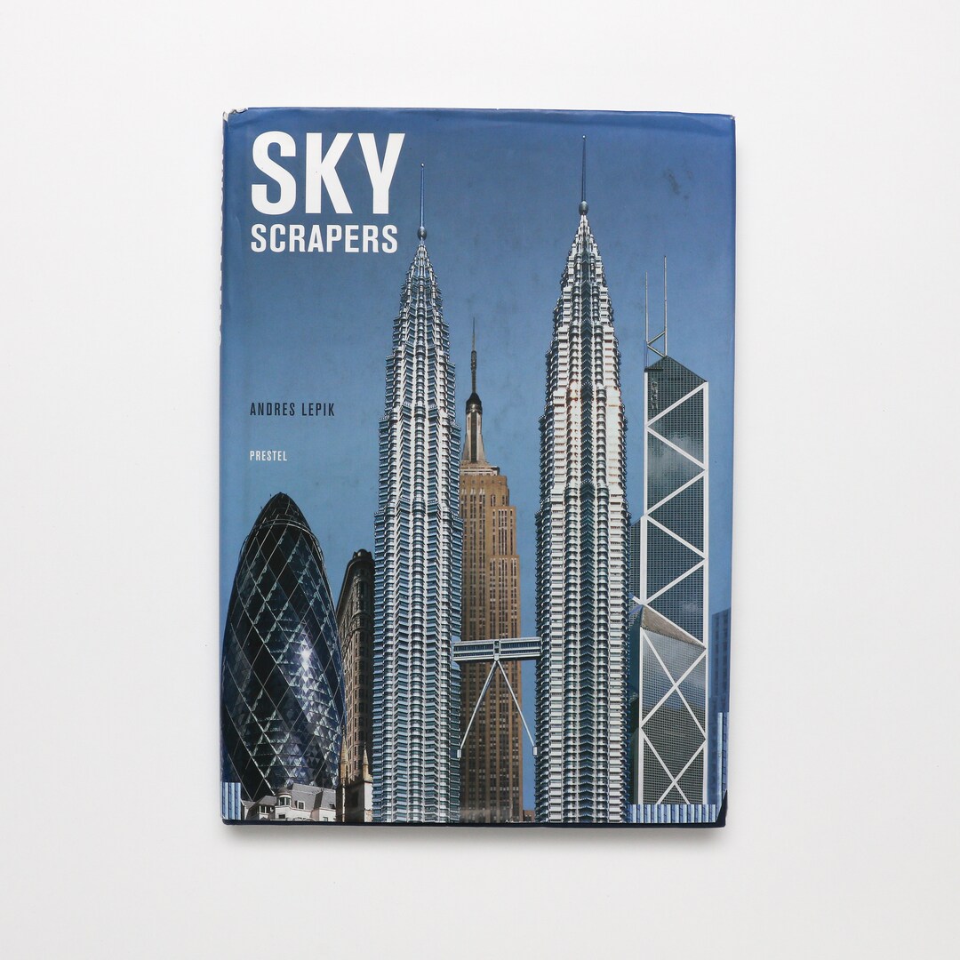 Sky Scrapers - Vintage Coffee Table Book, MCM Decor, Apartment Decor ...