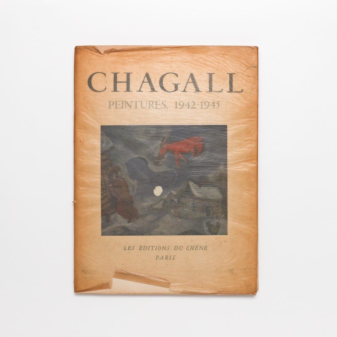 Chagall: Peintures 1942-1945 - Vintage Coffee Table Book, MCM Decor ...