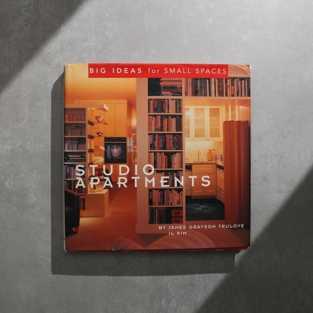 Studio Apartments - Vintage Coffee Table Book, MCM Decor, Apartment ...